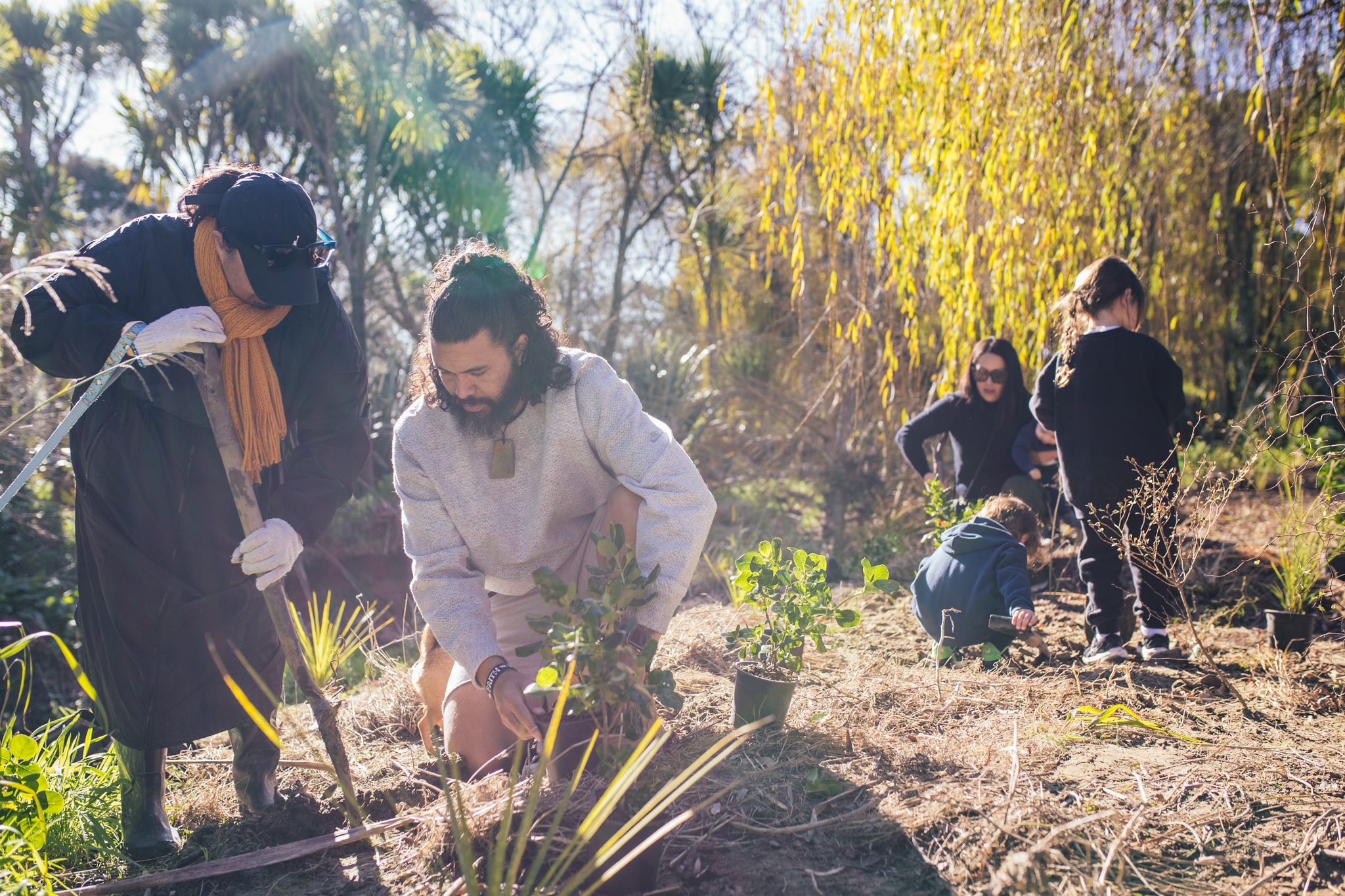Matariki Planting on the Waitahurangi Awa - Matariki
